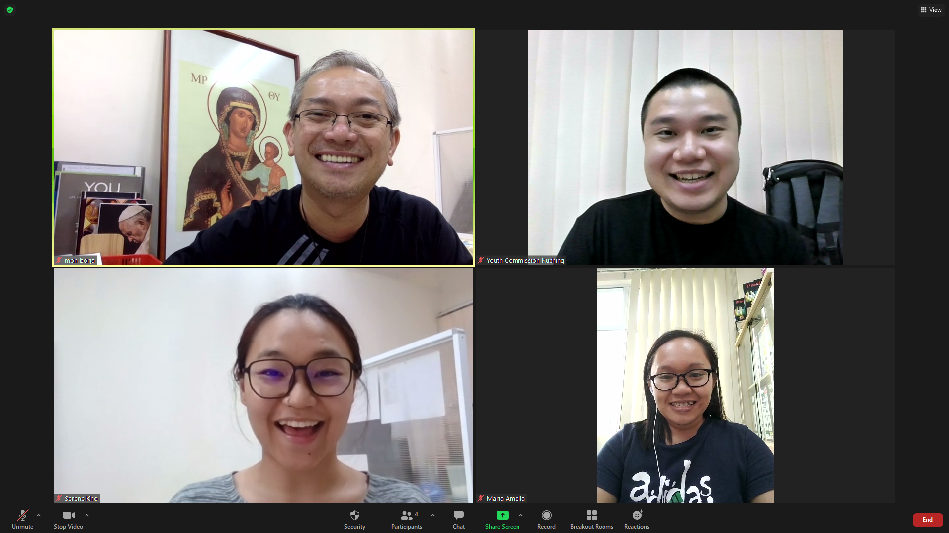 KAYC through the years – Kuching Archdiocesan Youth Commision